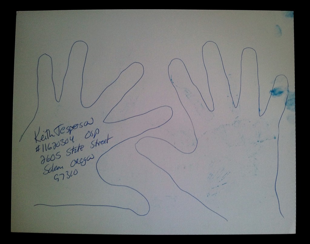 Keith Jesperson: Empreintes et Hand tracing. – David Brocourt