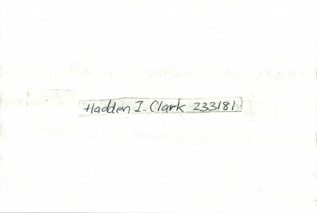 Hadden Clark: Photo – David Brocourt